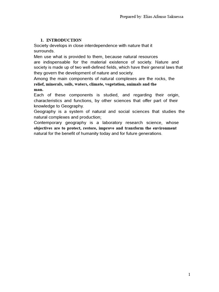 Angola Know The Territory3 | PDF | Rock (Geology) | Humidity