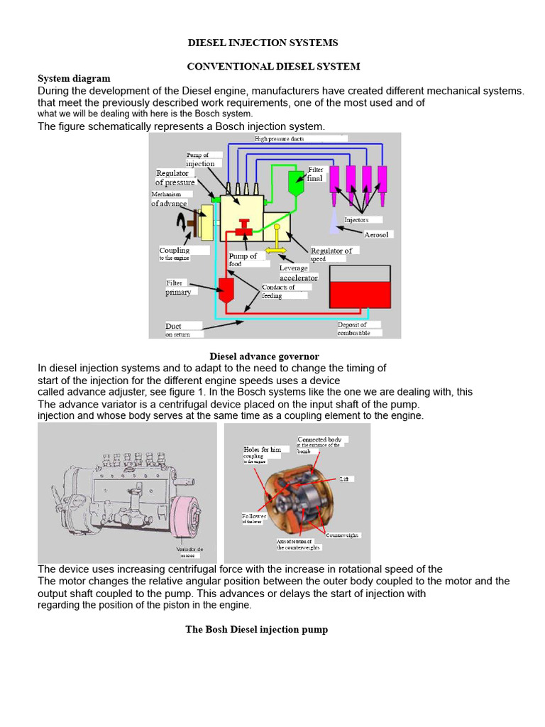 Conventional and Electronic Diesel Injection Good | PDF | Diesel Engine ...