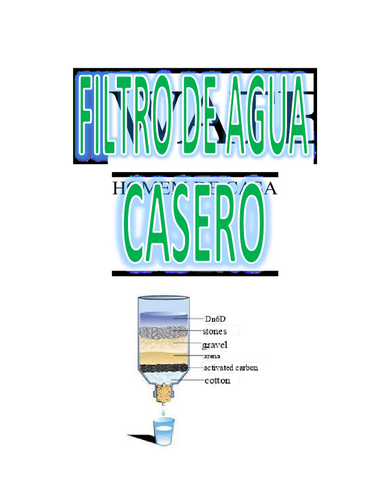 Homemade Water Purifier Monograph | PDF | Water Purification | Filtration