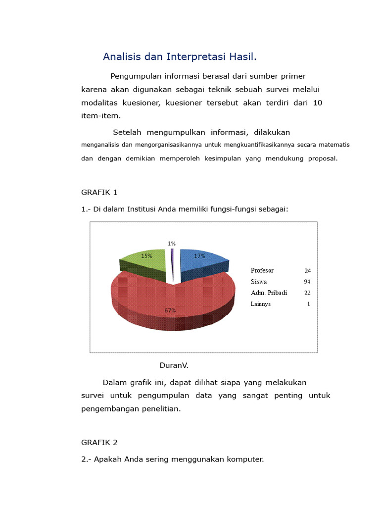 Analisis Dan Interpretasi Hasil | PDF