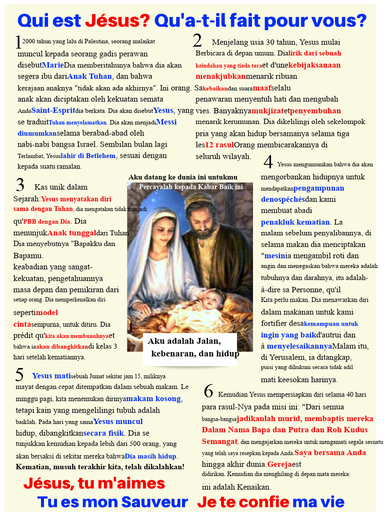 Biografi Yesus | PDF