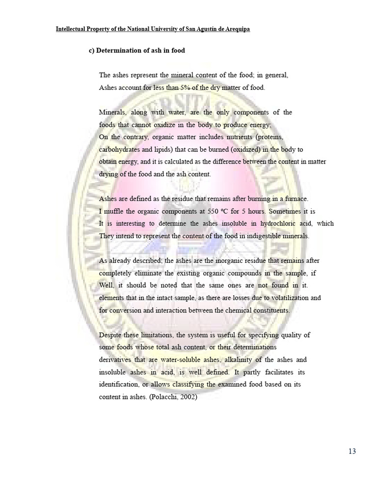 Determination of Ash and Fat Reading. | PDF | Foods | Solvent