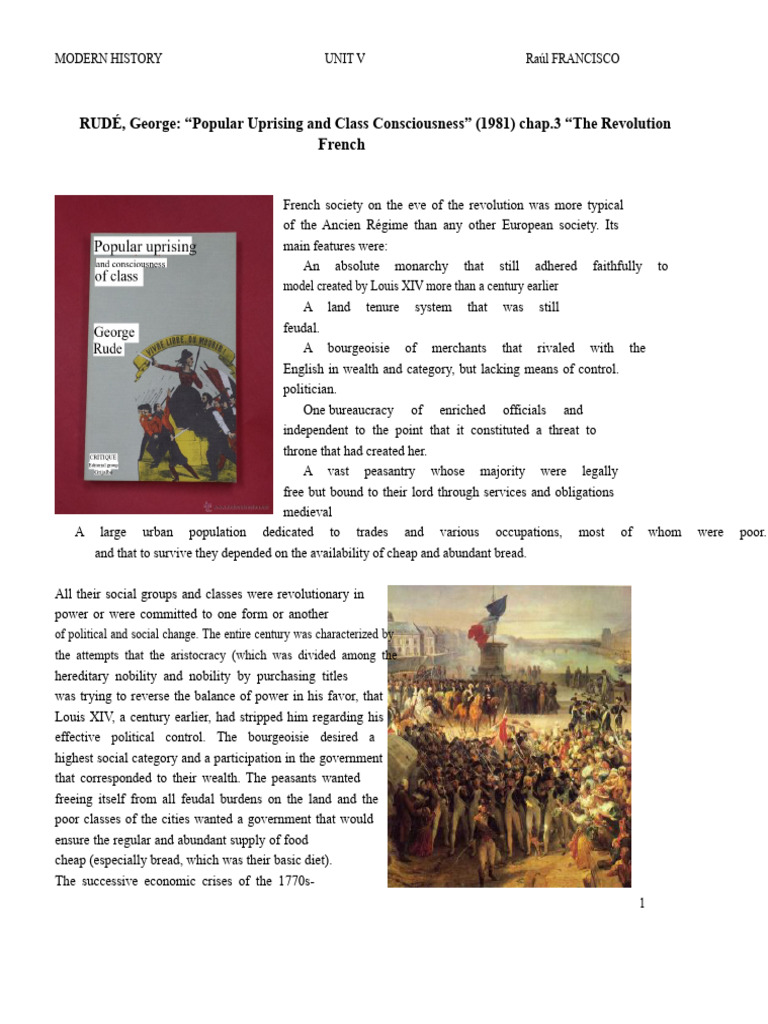 French Revolution: Social Dynamics Explored | PDF | Political Science