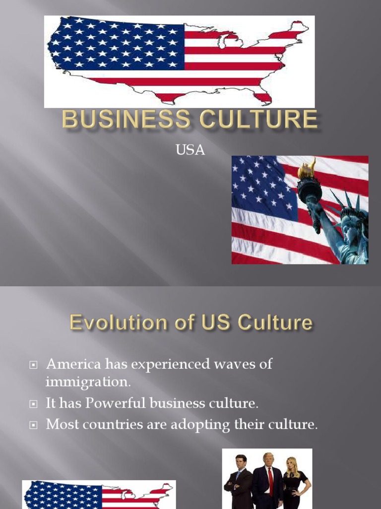Understanding American Business Culture | PDF | The United States ...