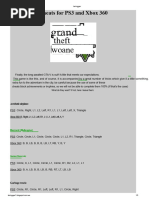 GTA V PC Keyboard Controls Guide | PDF | Computer Keyboard | Vehicles