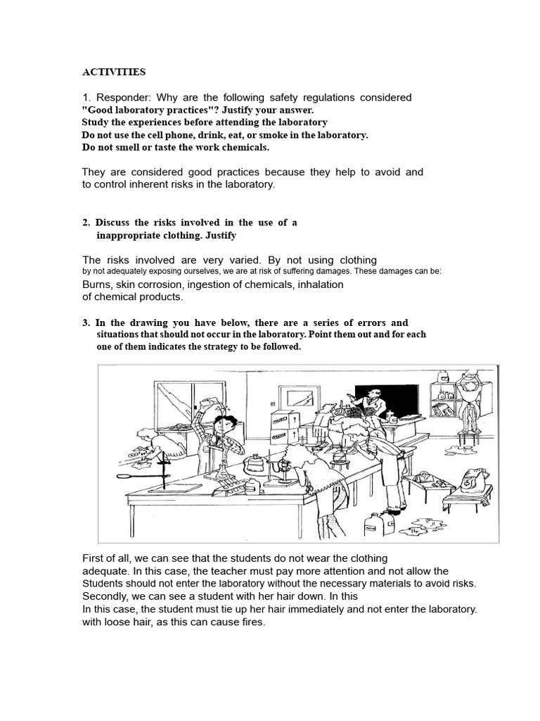 Laboratory Safety Practices and Risks | PDF | Risk | Laboratories