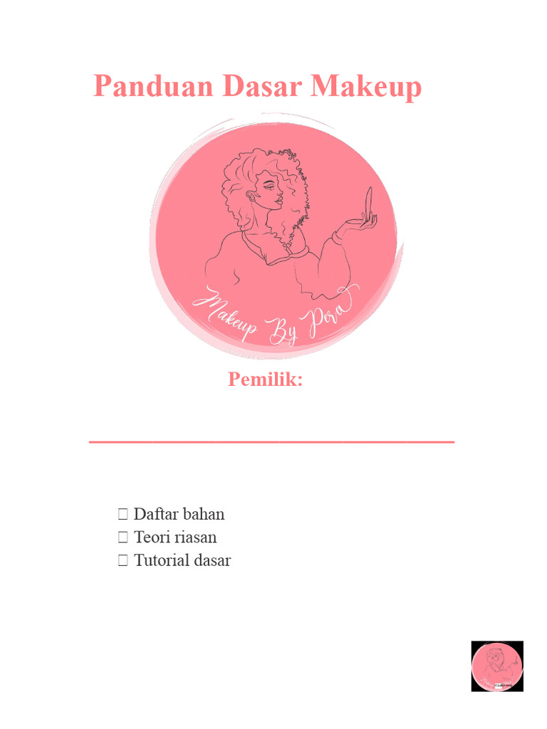 Panduan Dasar Makeup | PDF