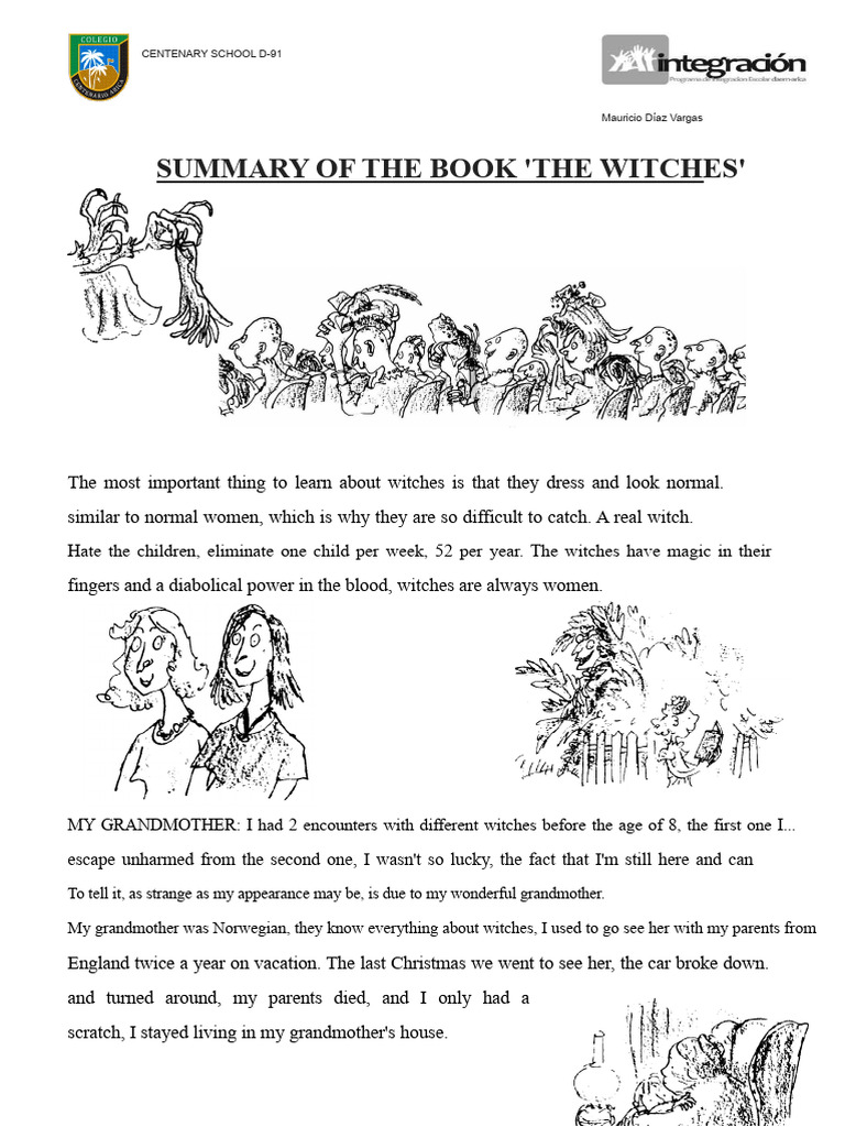 Summary of The Book "The Witches" | PDF