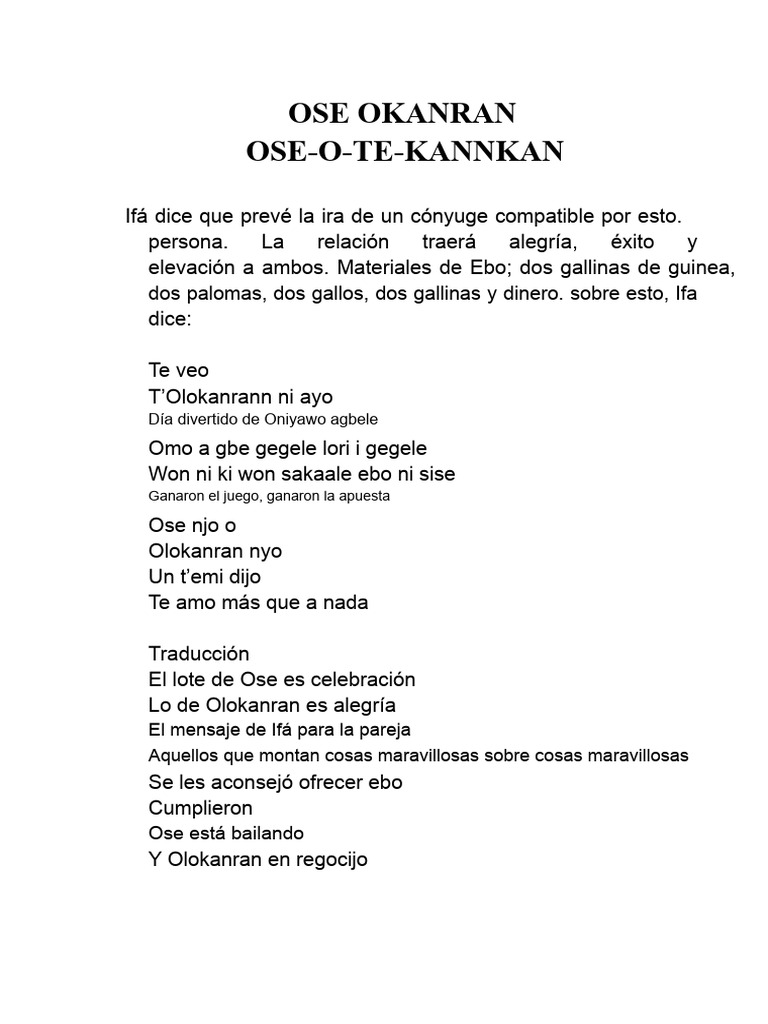 234si - Ose Okanran | PDF