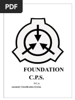 SCP Object Class Overview | PDF