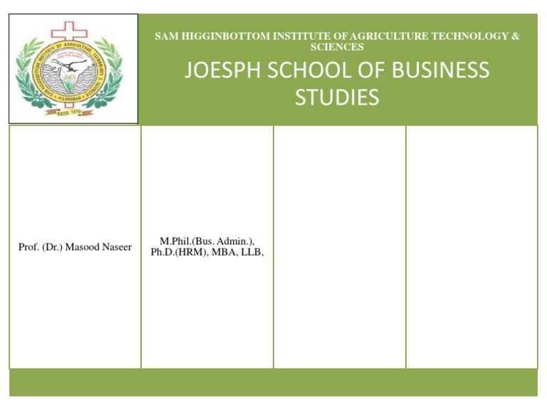 Sam Higginbottom Institute Overview | PDF | Computers | Technology ...