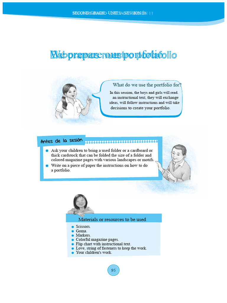 Creating a Second Grade Portfolio | PDF | Human Communication
