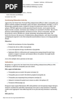 Pregabalin Titration Guide for Patients | PDF | Clinical Medicine ...