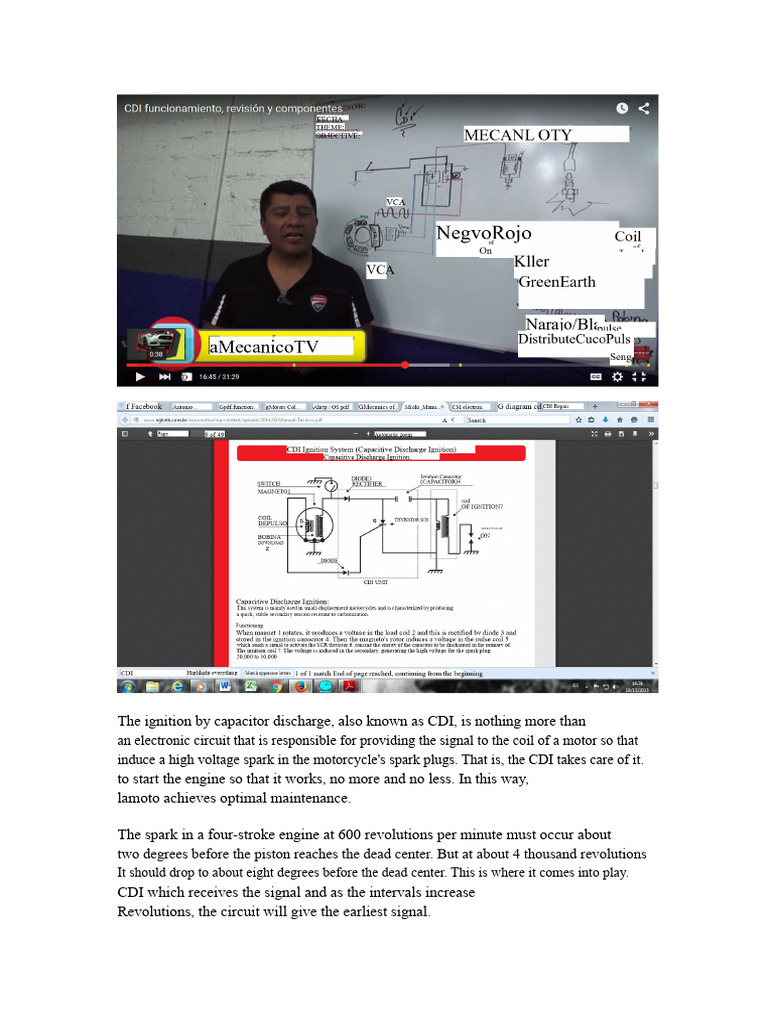 Capacitor Discharge Ignition Explained | PDF | Computer Engineering ...