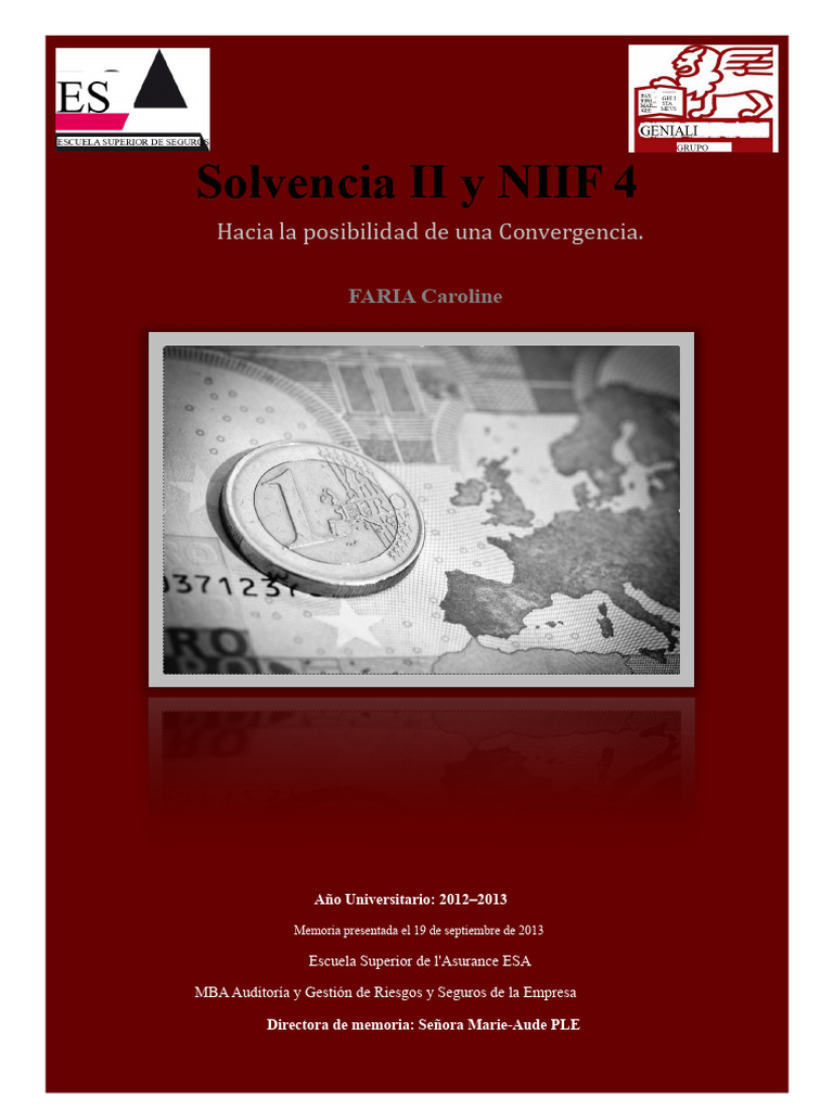 Memoria MBA Auditoría y Gestión de Riesgos y Seguros de La Empresa ESA ...