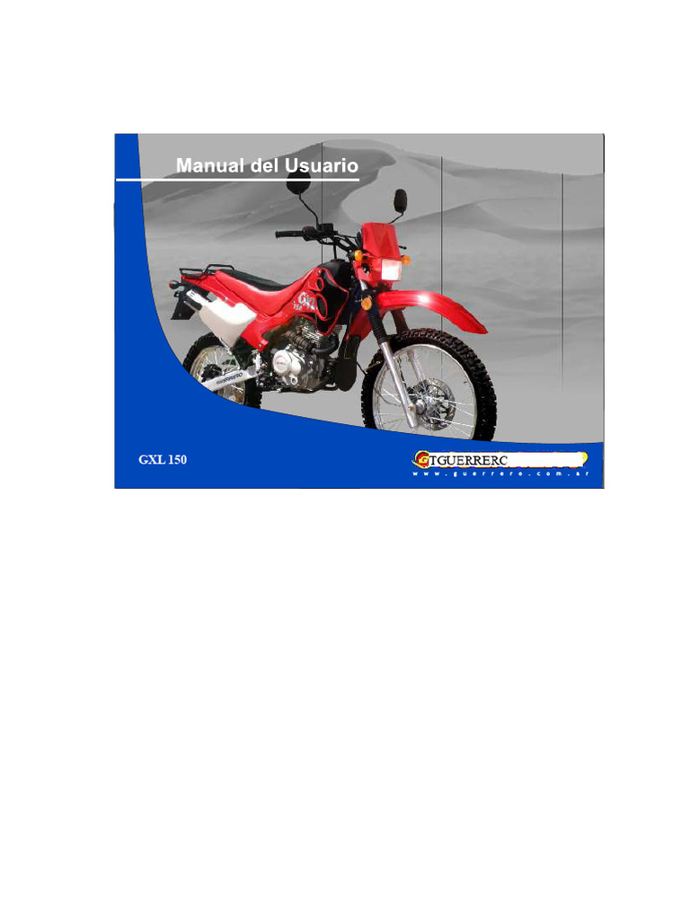GXL 150 User Manual | PDF | Vehicles | Motor Oil