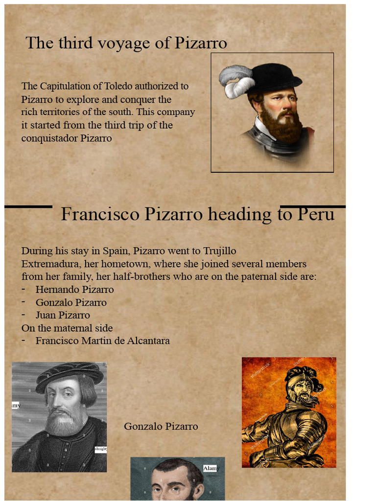 The Third Voyage of Pizarro | PDF | Francisco Pizarro | Inca Empire