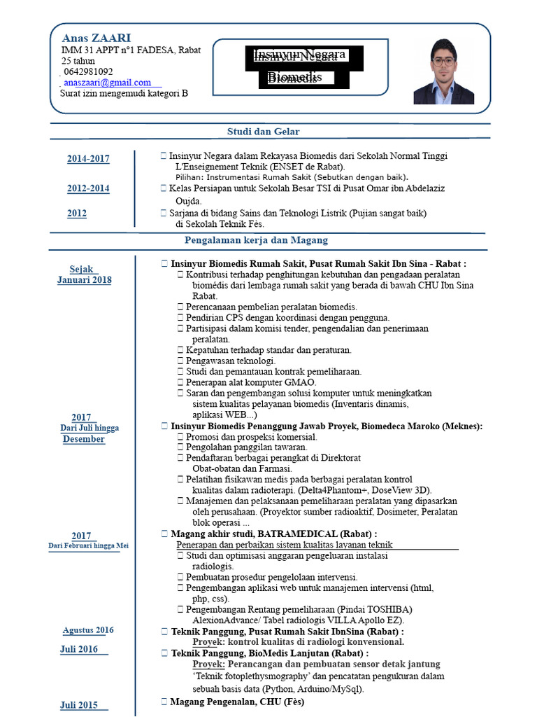 Zaari Anas CV | PDF
