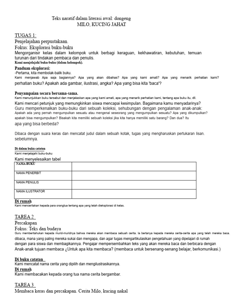 Milo, kucing jahat | PDF