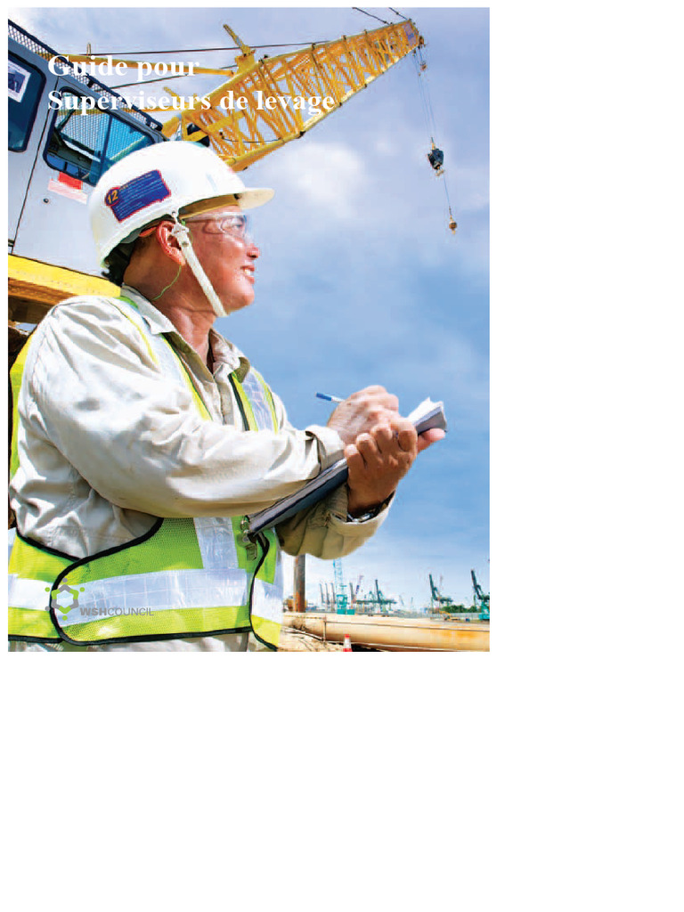 Guide Du Superviseur de Levage PDF | PDF | Grue (Machine) | Sécurité