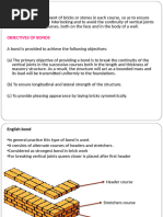 Stretcher Bond in Block Masonry | PDF | Masonry | Brick