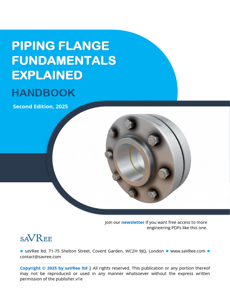 Piping Flange Fundamentals Handbook | PDF | Pipe (Fluid Conveyance ...