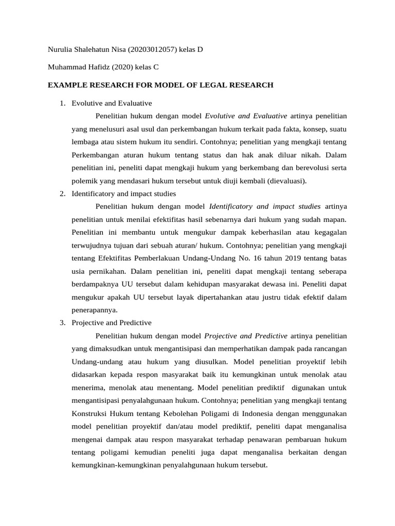 Example Research | PDF