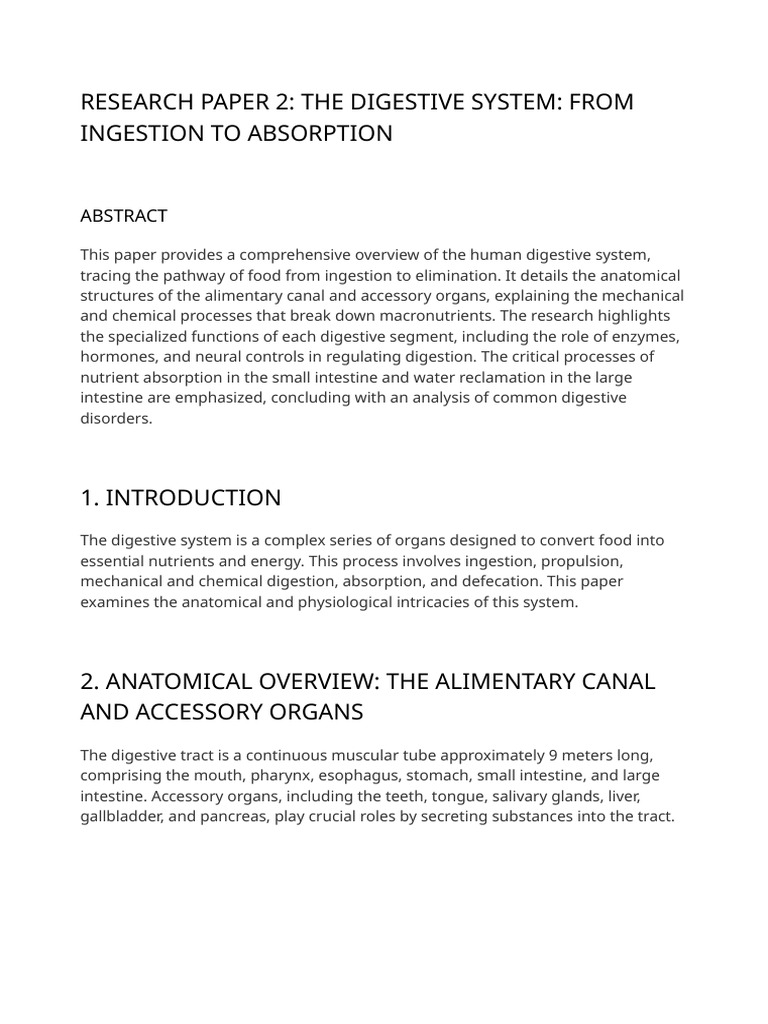 Human Body Systems Overview | PDF | Digestion | Gastrointestinal Tract