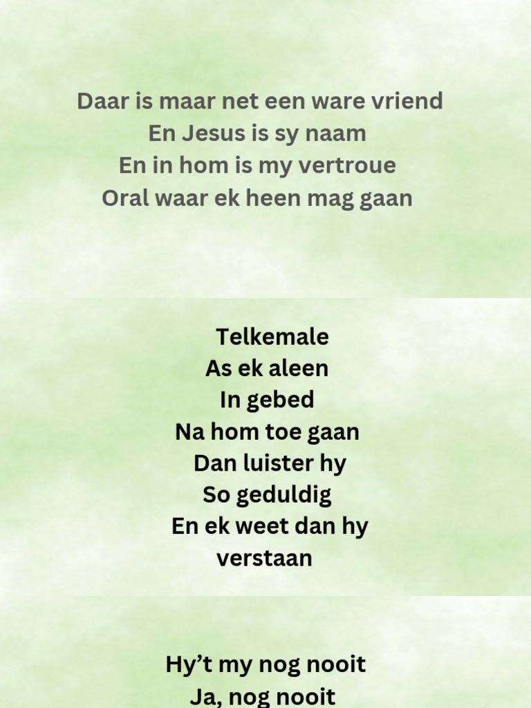 Een Ware Vriend | PDF