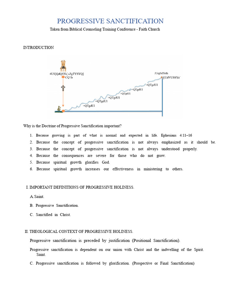 Progressive Sanctification | PDF