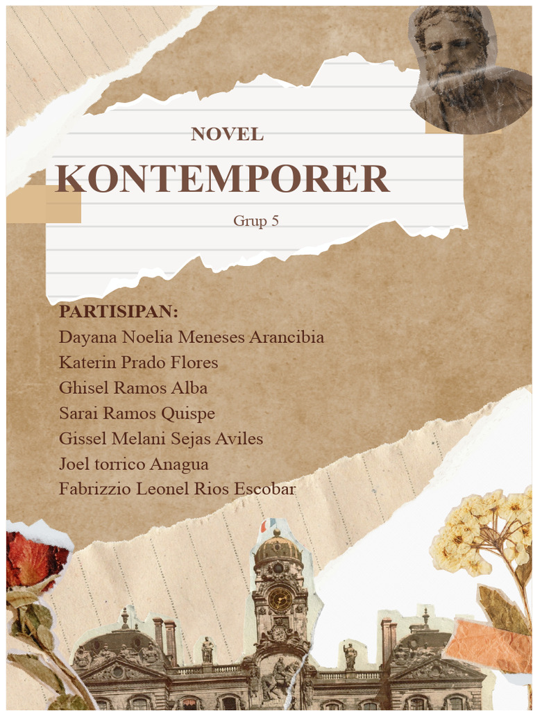 Ciri dan Sejarah Novel Kontemporer | PDF