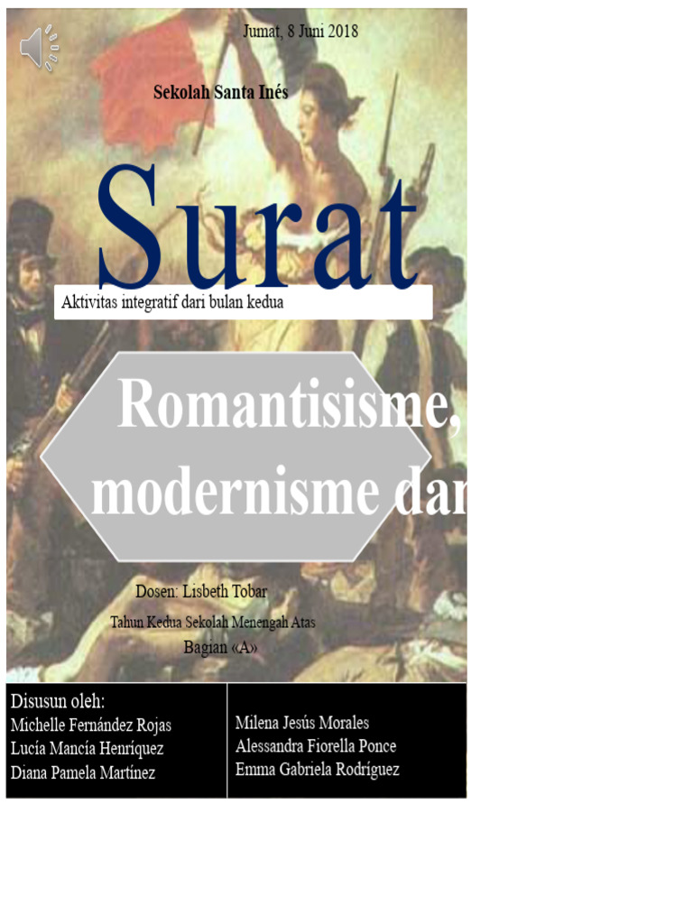 Majalah Romantisisme, Modernisme, Dan Realisme | PDF