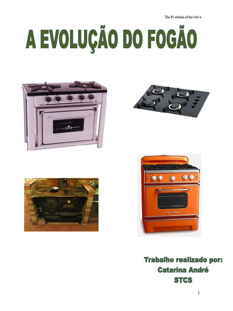 history of the stove | PDF | Kitchen Stove | Stove