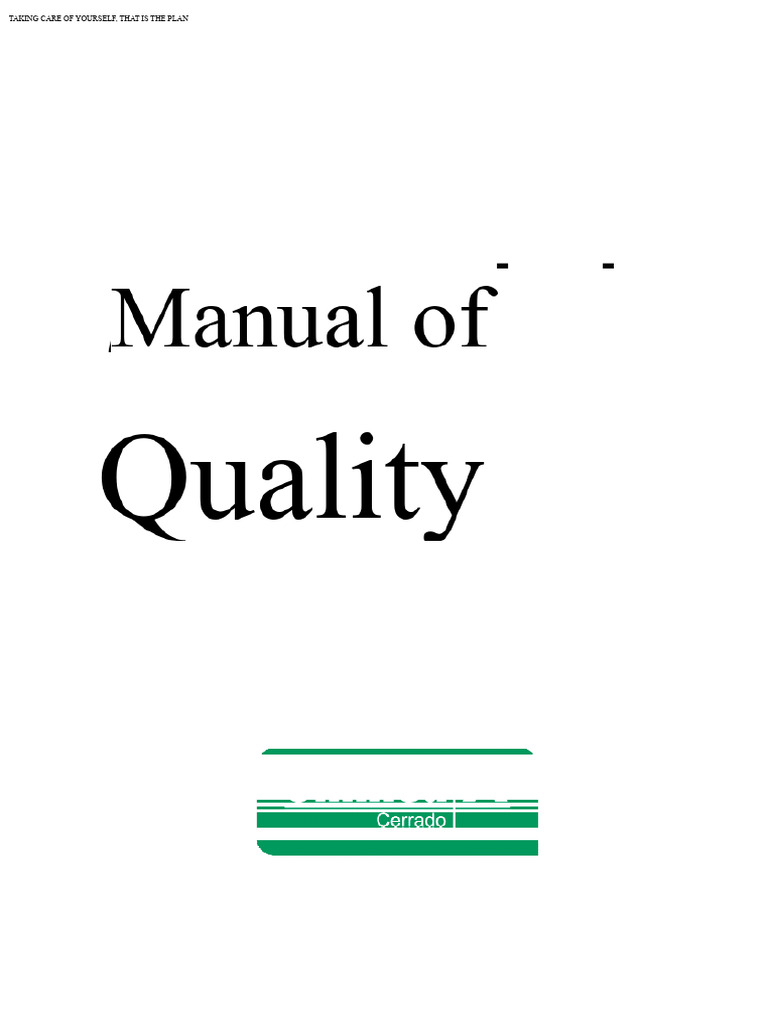 Quality Manual Iso 9001 2015 | PDF | Quality Management | Quality ...