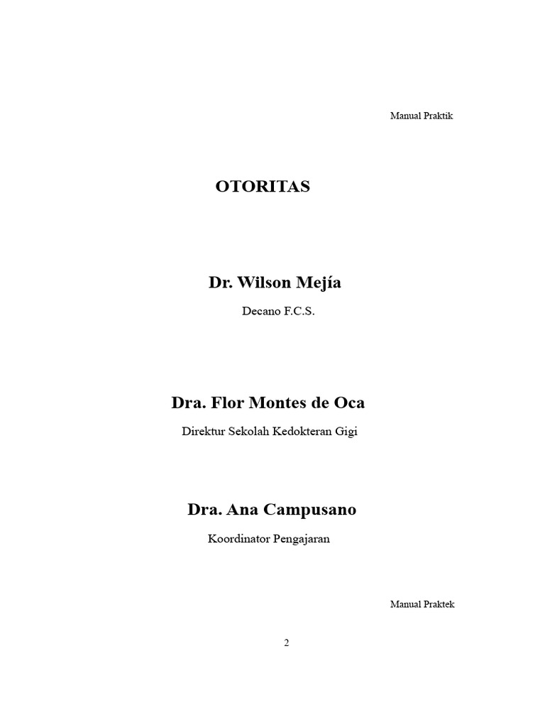 Manual Gambar Anatomi Gigi | PDF