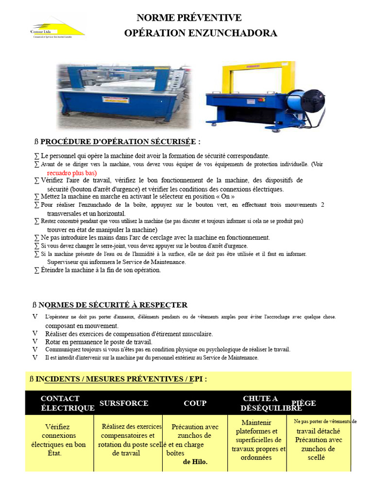 Sécurité et Procédure d'Enzunchado | PDF | Sécurité