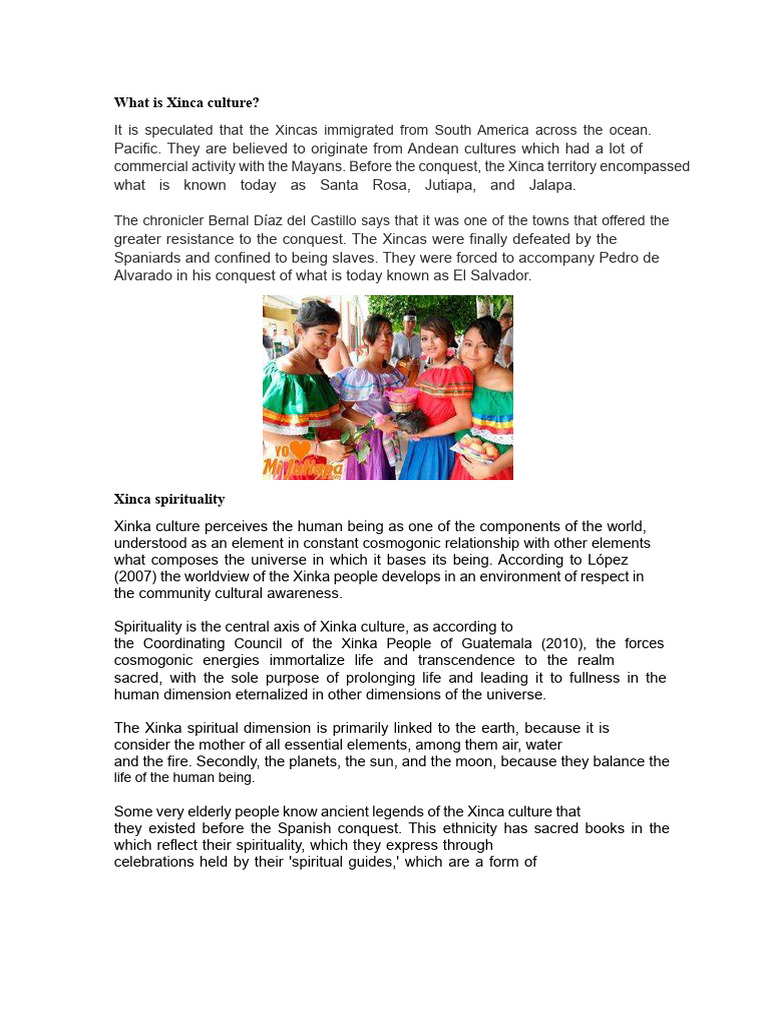 What Is Xinca Culture | PDF | Indigenous Peoples | Guatemala