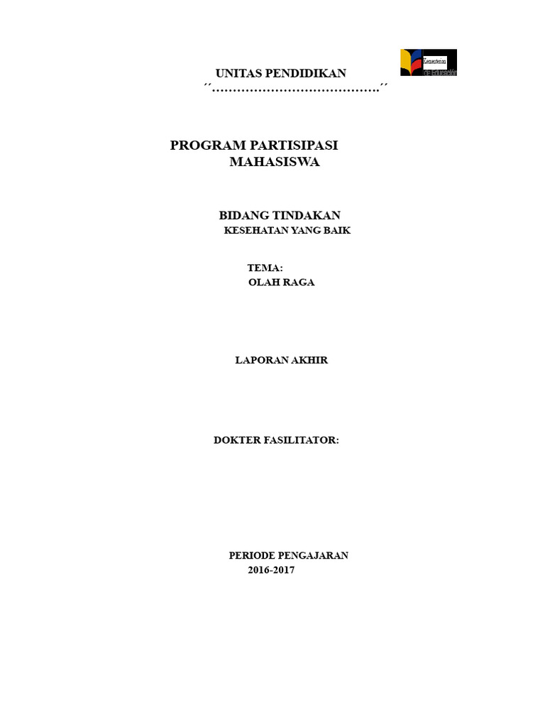 Model Laporan Partisipasi Siswa | PDF