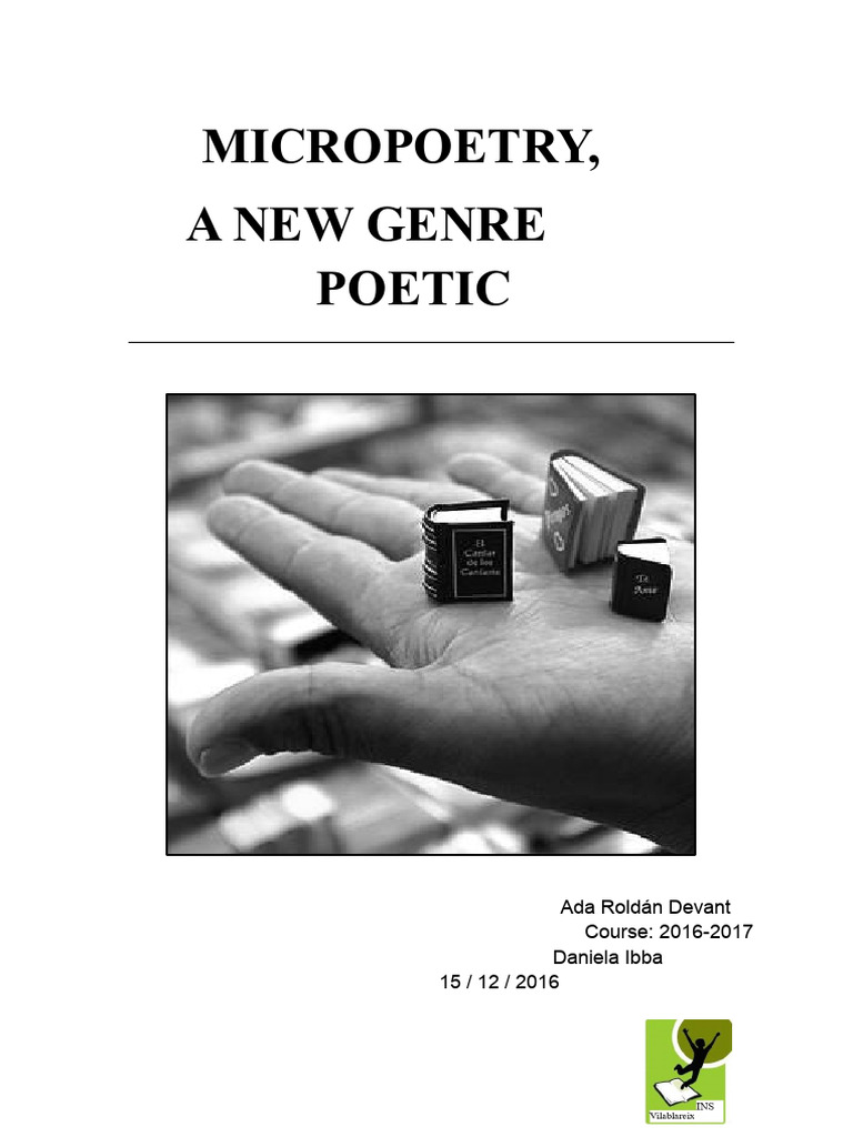 Micropoetry, A New Poetic Genre | PDF | Poetry | Semantics