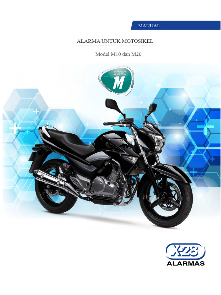 Manual Alarm Motosikal Model M10/M20 | PDF