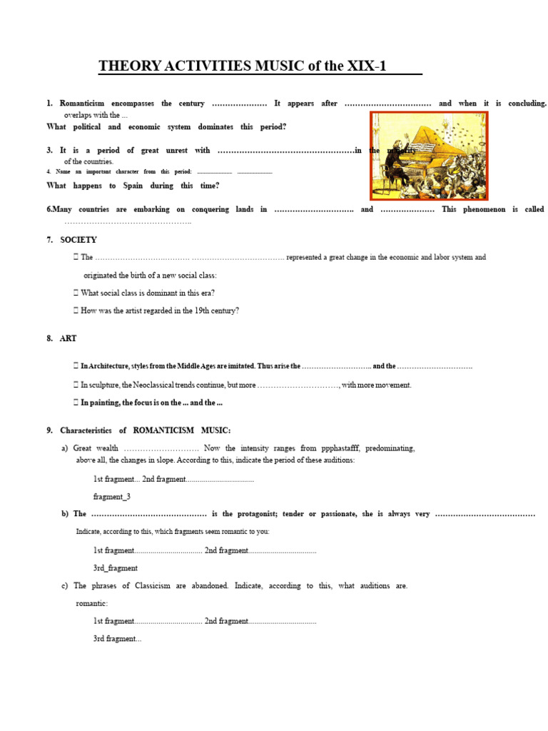 Romanticism in 19th Century Music | PDF | The Nutcracker | Performing Arts