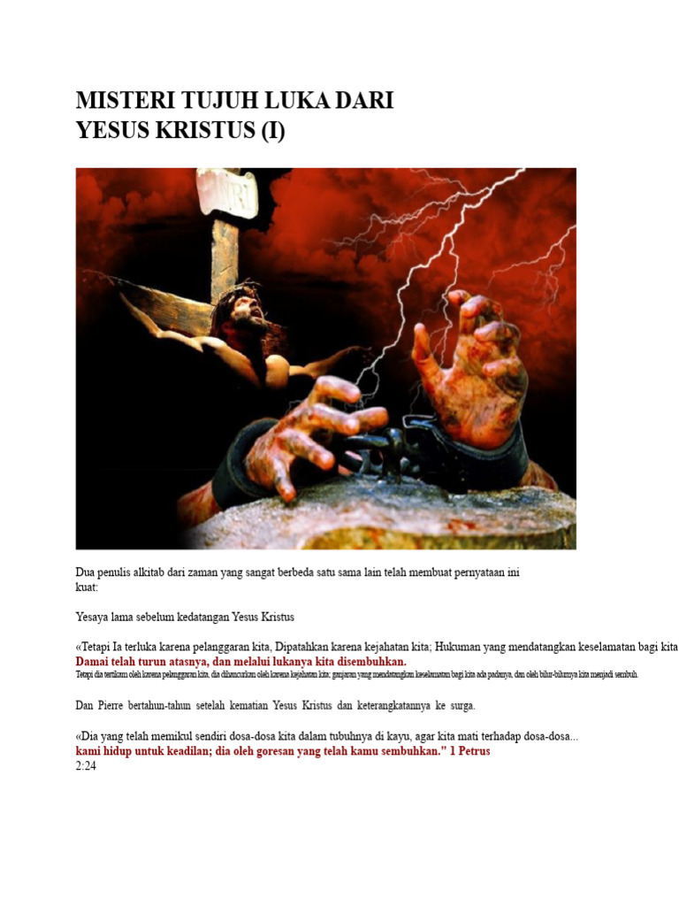 Darah Yesus | PDF
