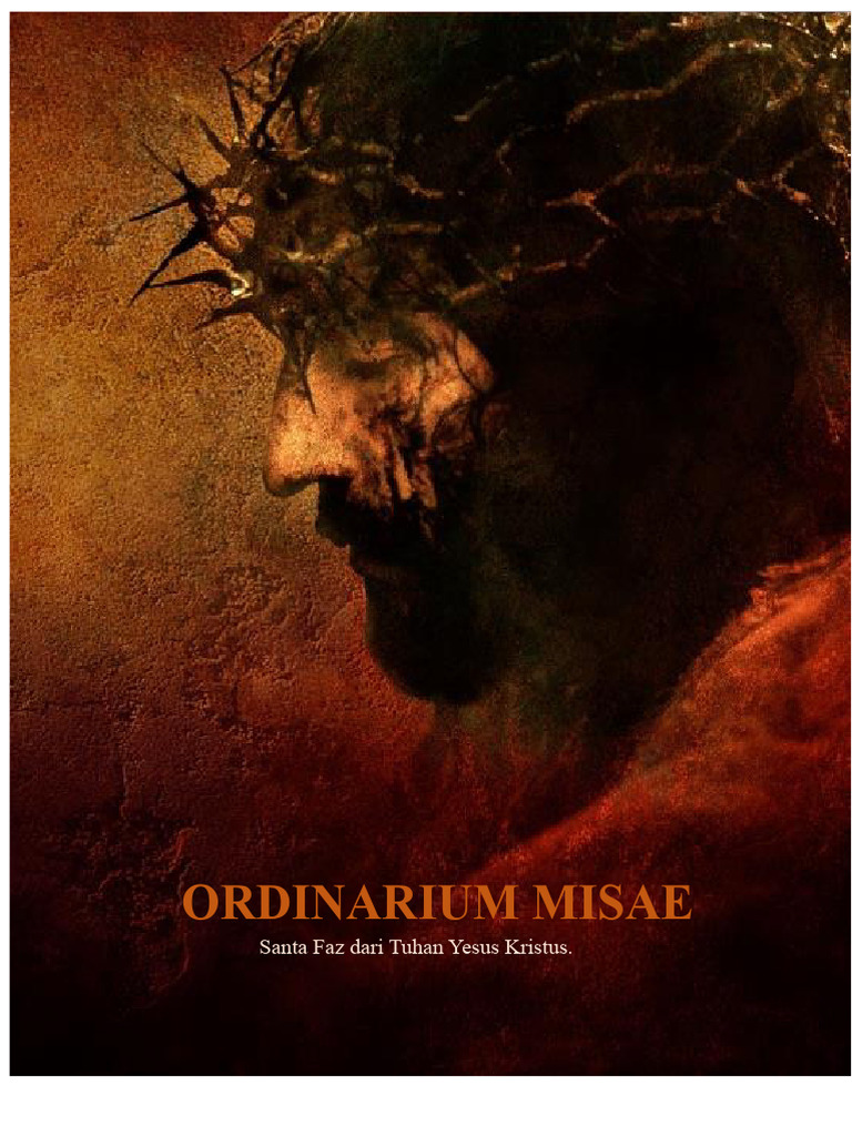Wajah Suci Tuhan Yesus Kristus | PDF