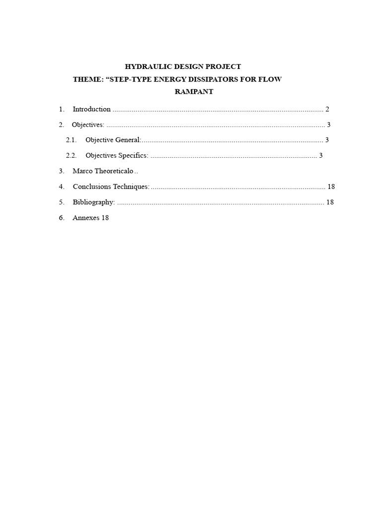 Step-Type Energy Dissipators Design Guide | PDF | Chemical Engineering ...