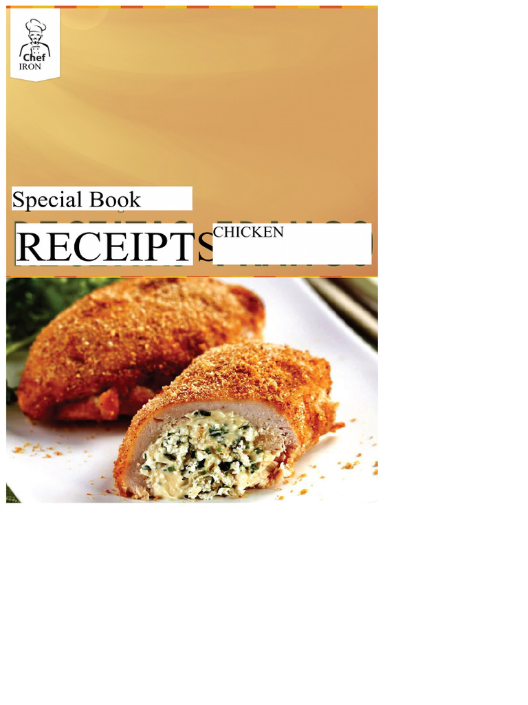 Cooking With The Chef Book Chicken | PDF | Zucchini | Garlic