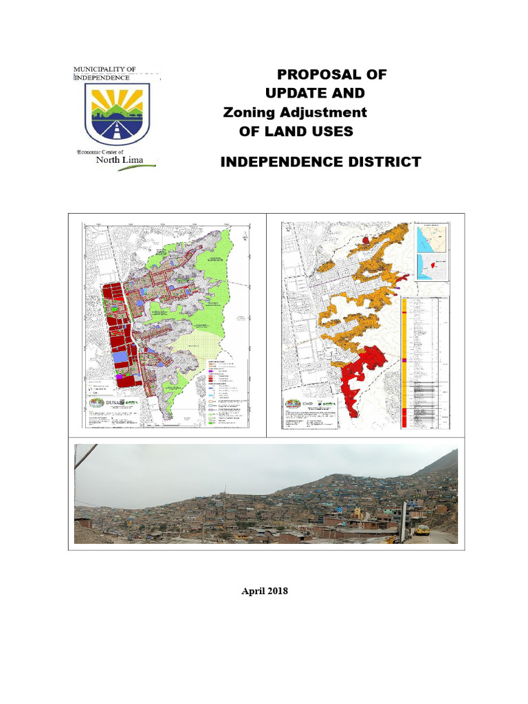 PDU Proposal For Independence | PDF | Zoning | Lima