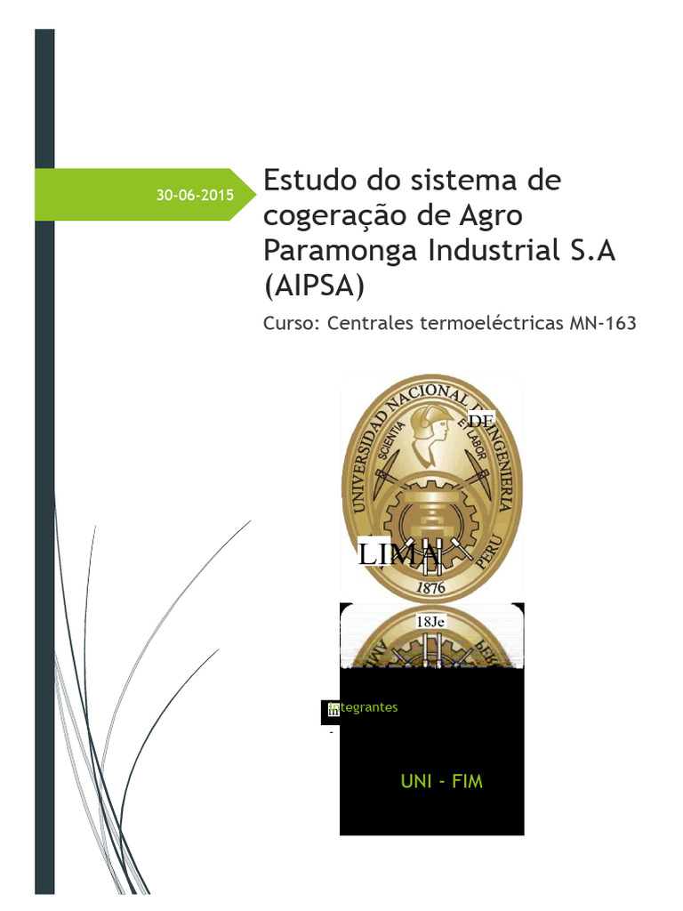 Monografia AIPSA | PDF | Cogeração | Cana de açúcar