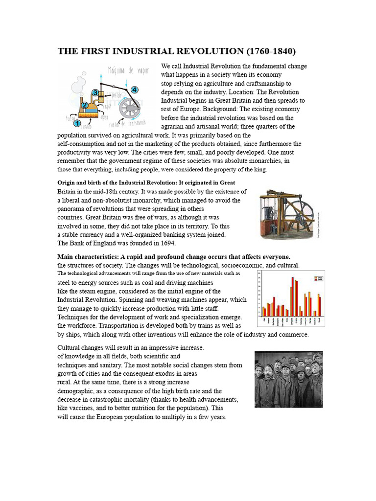 The Four Industrial Revolutions | PDF | Industrial Revolution | Engines