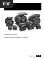 ABB Motor Maintenance and Lubrication Guide | PDF | Bearing (Mechanical ...