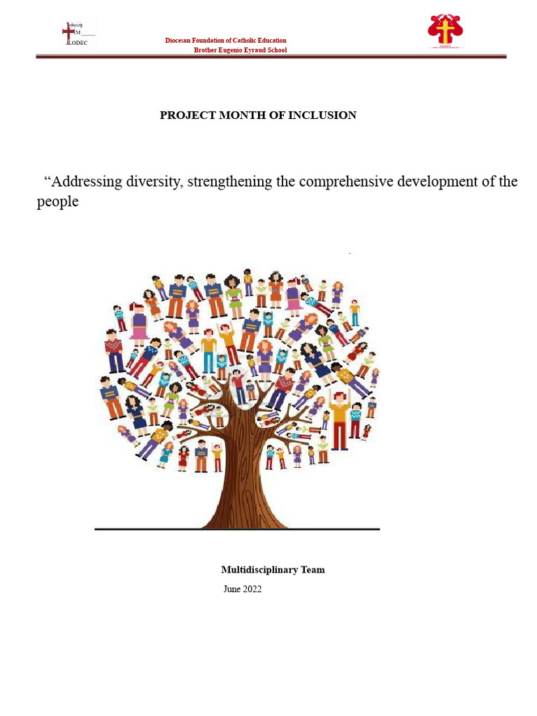 INCLUSION MONTH PROJECT | PDF | Inclusion (Education) | Multiculturalism
